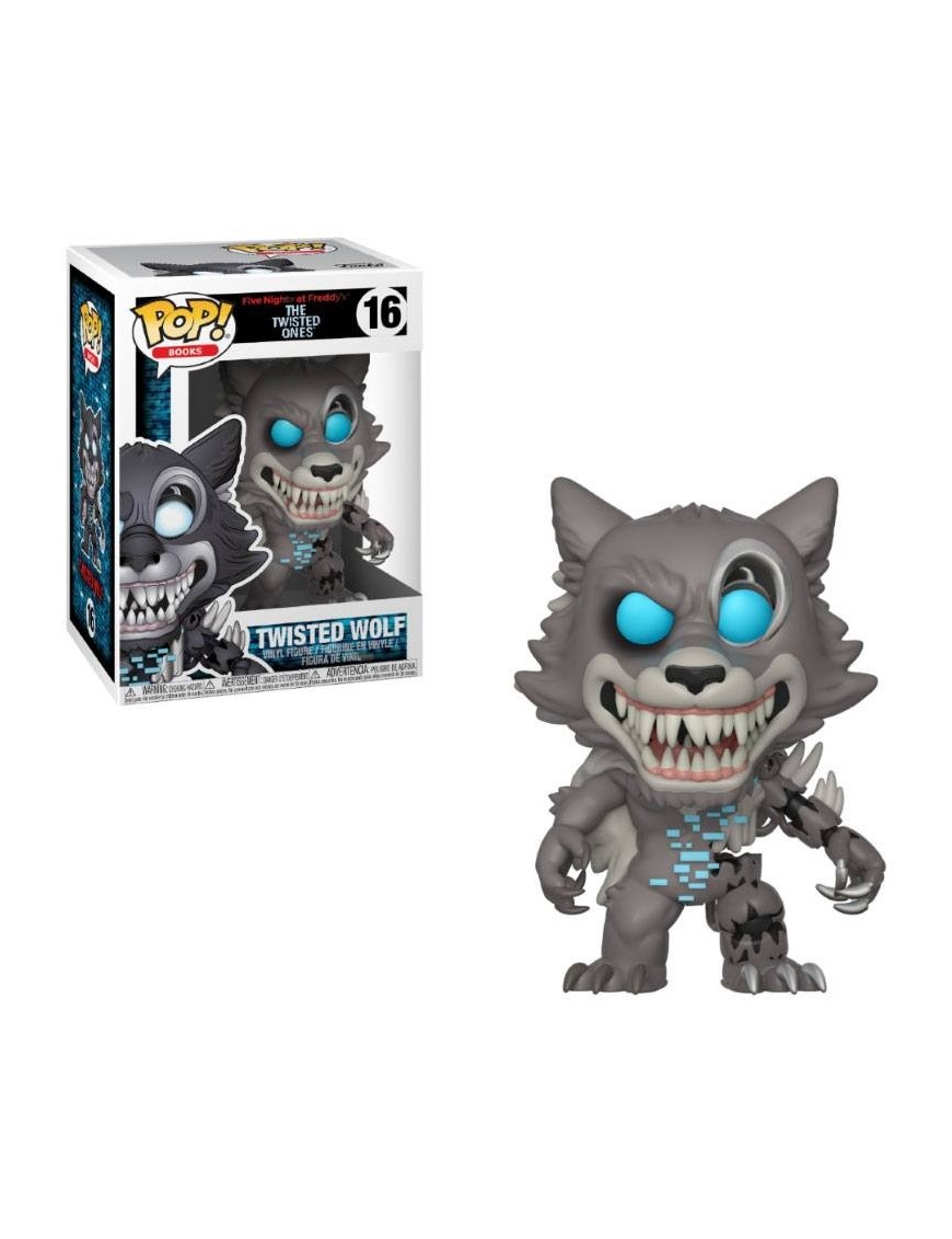 Five Nights at Freddy s The Twisted Ones POP Books Vinyl Figure Twisted Wolf 9 cm