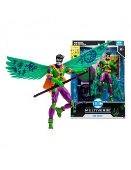 DC Multiverse Action Figure Jokerized Red Robin New 52 Gold Label 18 cm Mondo Action Figure